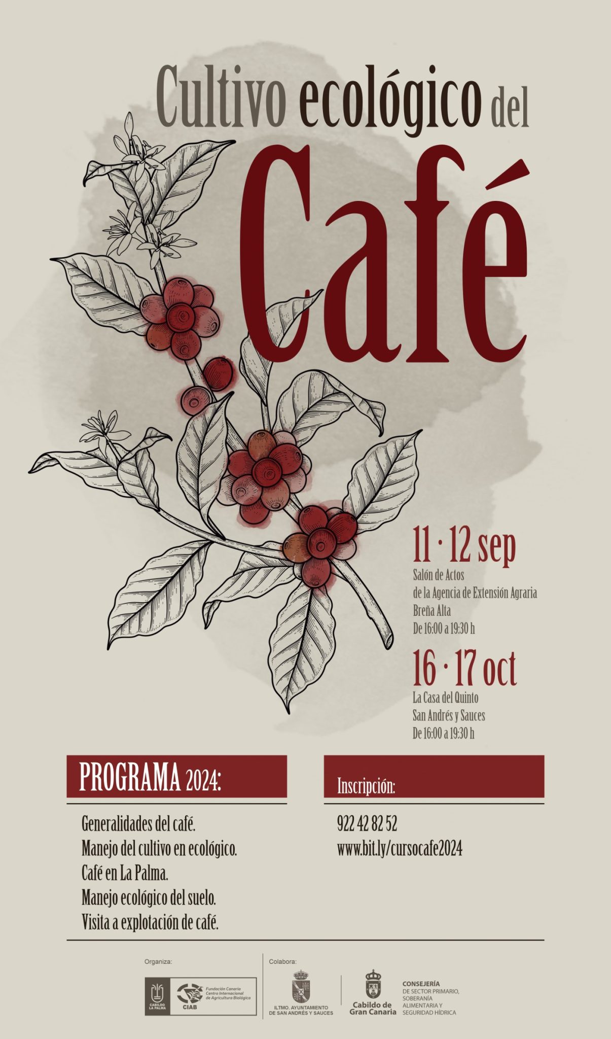 Curso «Cultivo ecológico del café» | 16 y 17 octubre San Andrés y ...